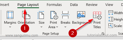 How to Repeat Header Row in Excel - TutorialAbout